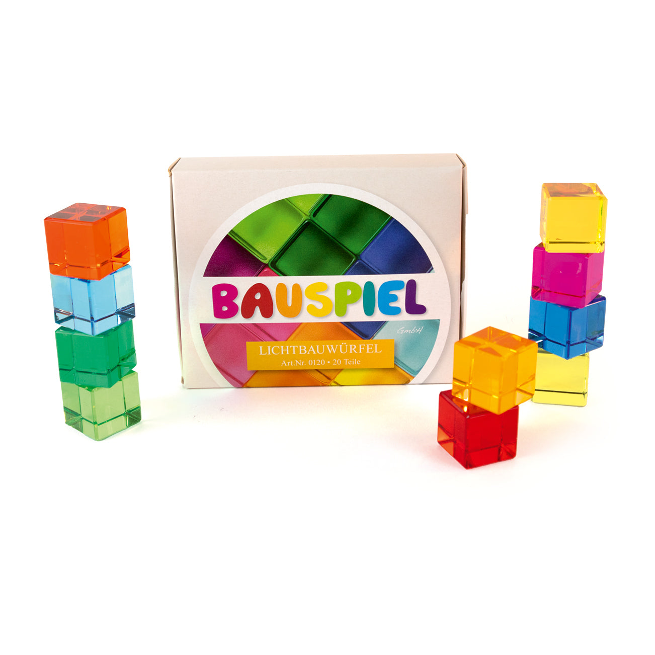 Bauspiel Lichtbauwürfel 20 Teile – Schlawiner