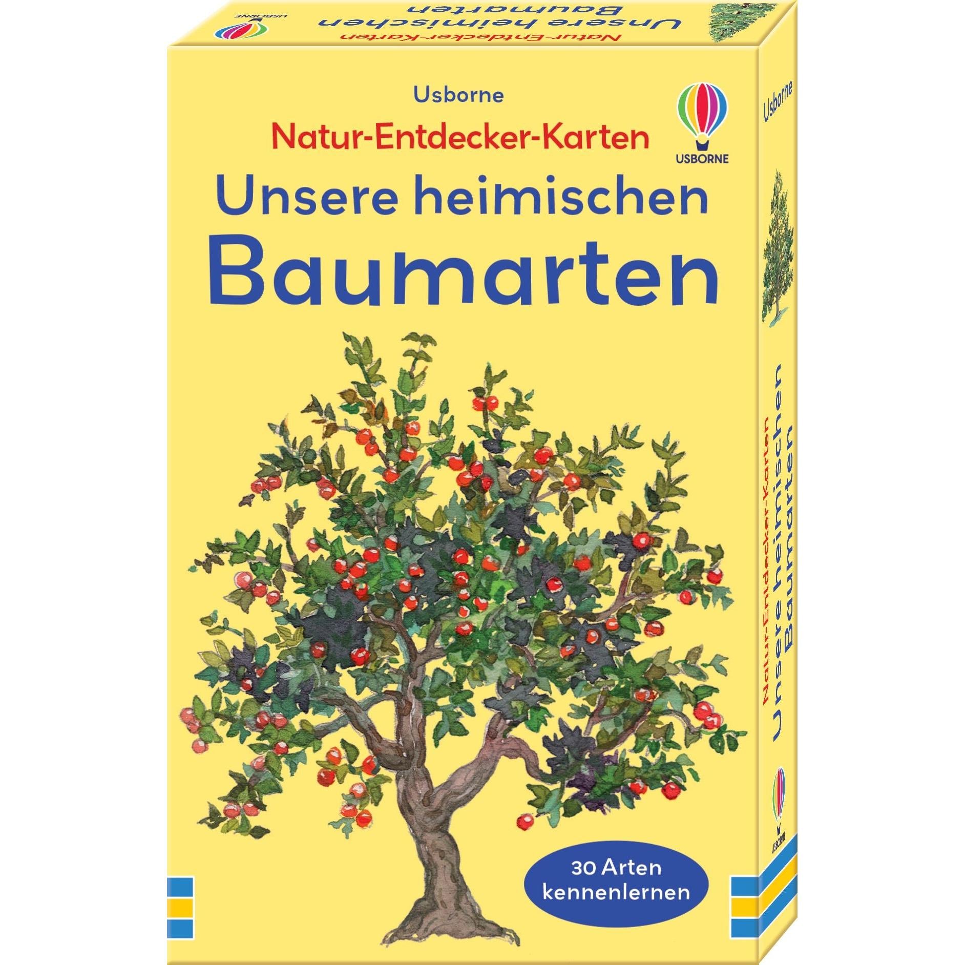 Usborne Natur-Entdecker-Karten Unsere heimischen Baumkarten – Schlawiner